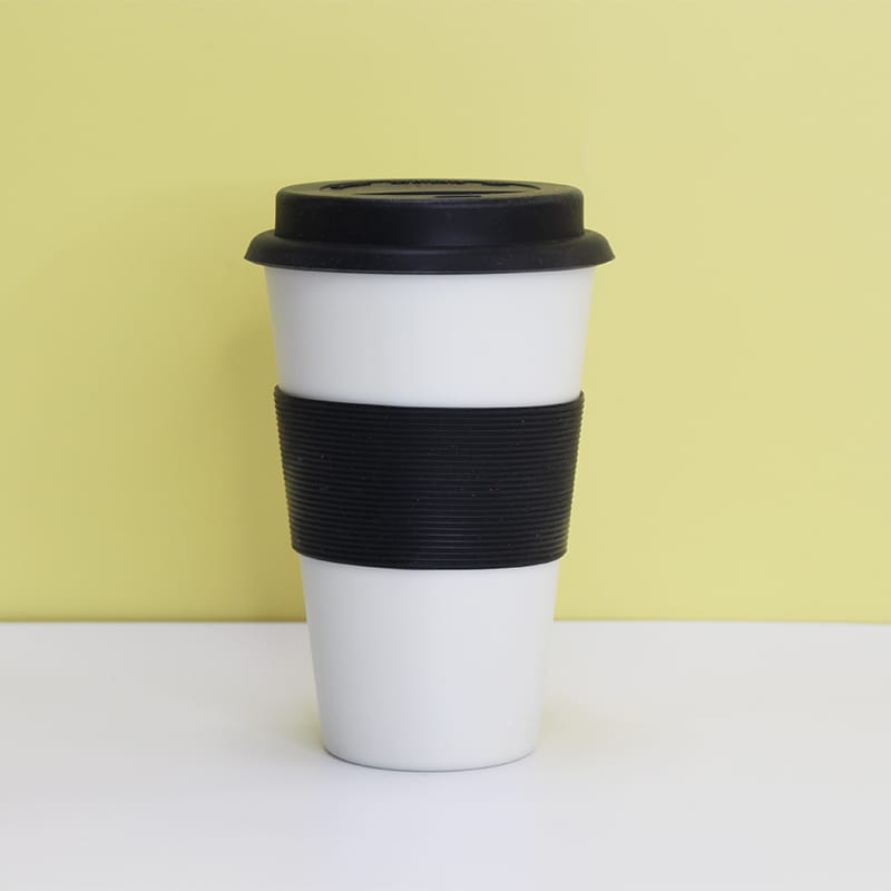 Eco Friendly White Reusable Recycled Plastic RPET Tableware Dinner Set ...